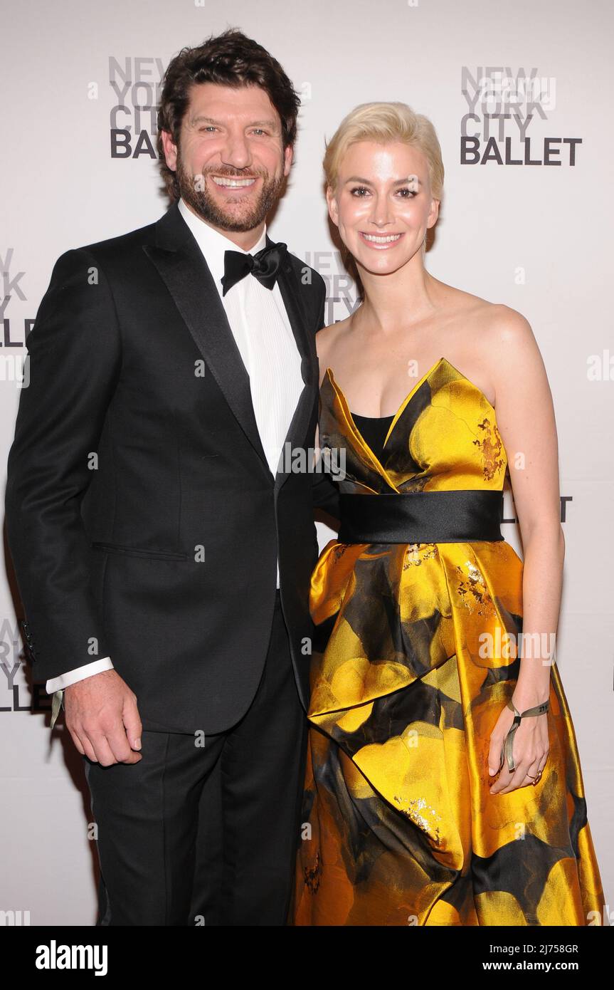 Kevin Thau and Brynn Putnam attend the New York City Ballet 2022 Spring ...