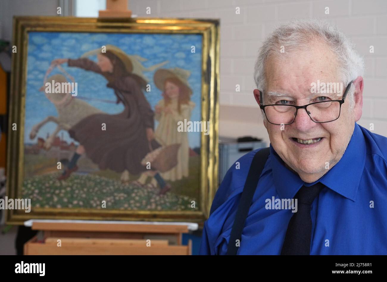 06 May 2022, Brandenburg, Potsdam: Max Beran, grandson of art collector ...
