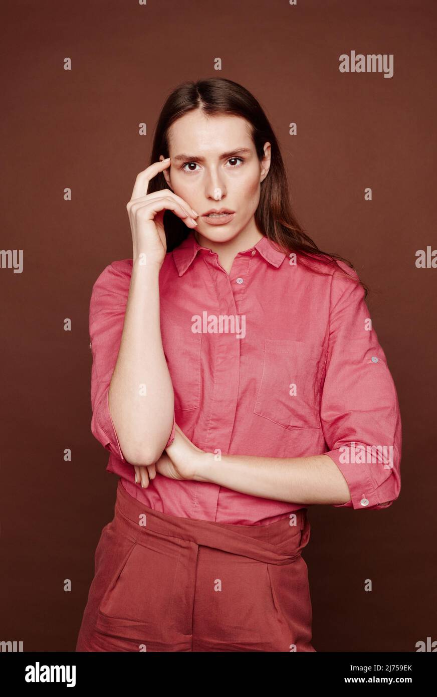 Touching temple hi-res stock photography and images - Alamy