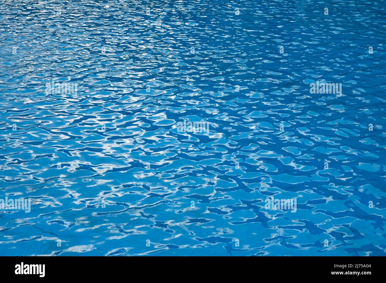 Pool water surface. Trendy abstract nature background. Water waves in ...