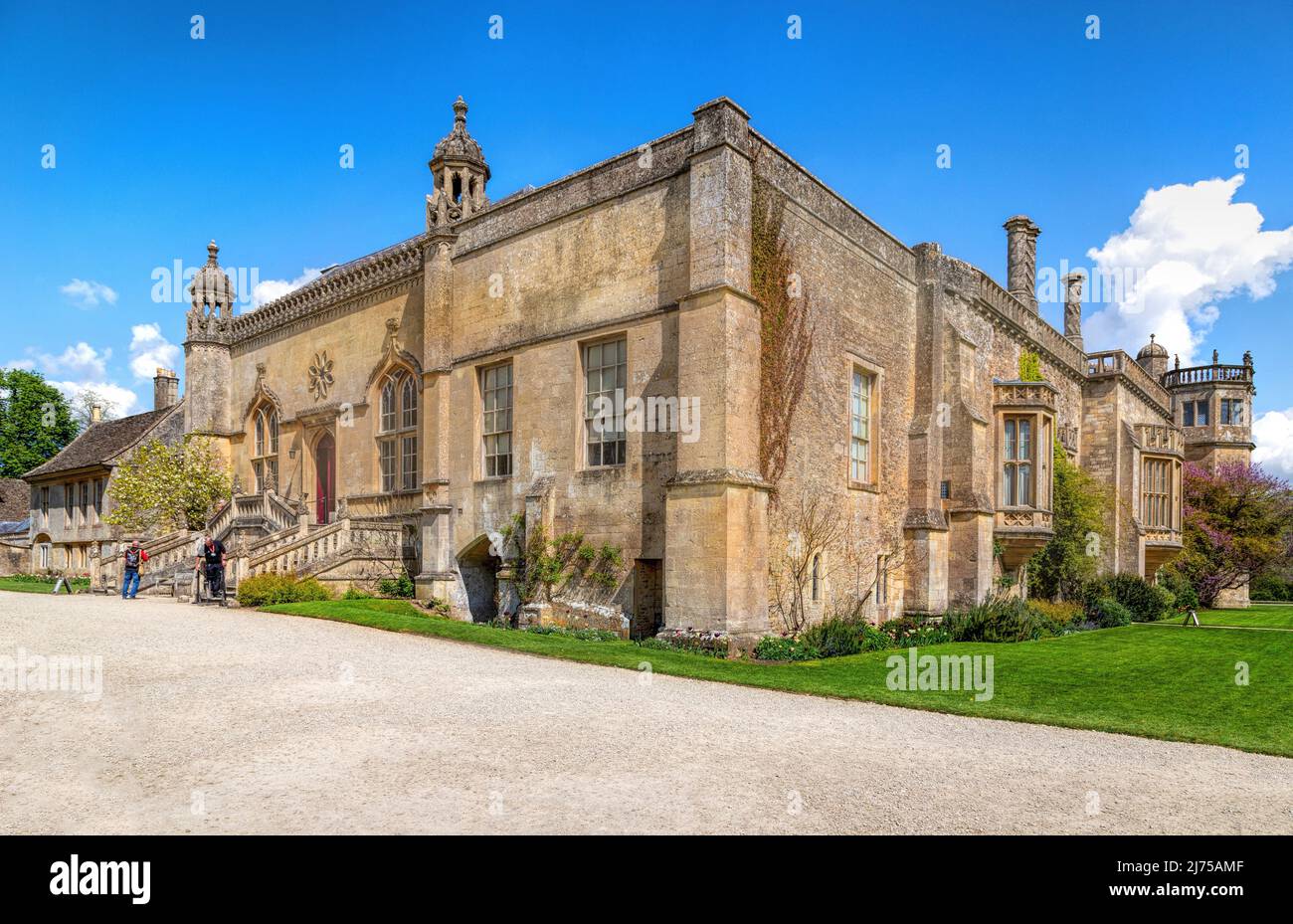 Lacock Abbey A Historic Stately Home Lacock Cotswolds Wiltshire England Great Britain