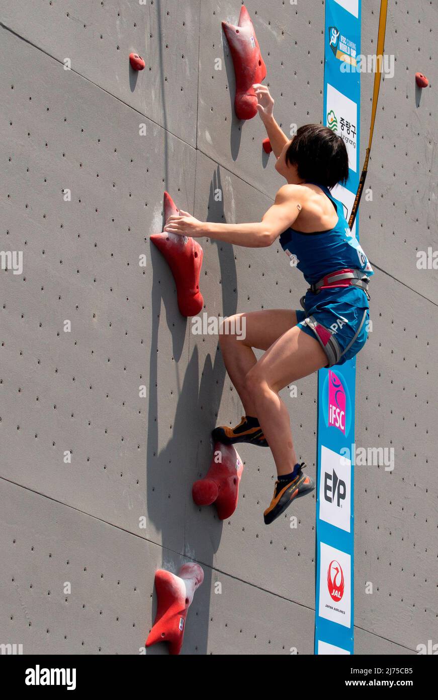 Ai Takeuchi (JPN), May 6, 2022 - Sport Climbing : Women's Speed ...