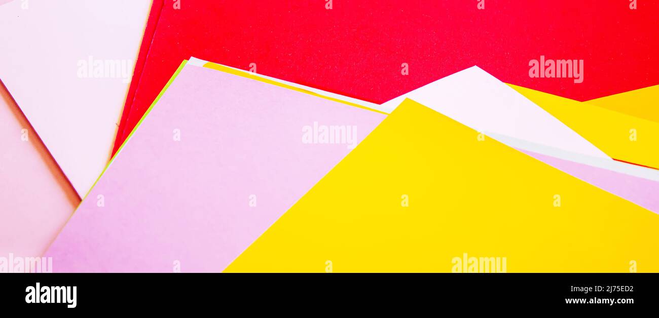 Colored paper texture background. Selective focus abstract Stock Photo ...