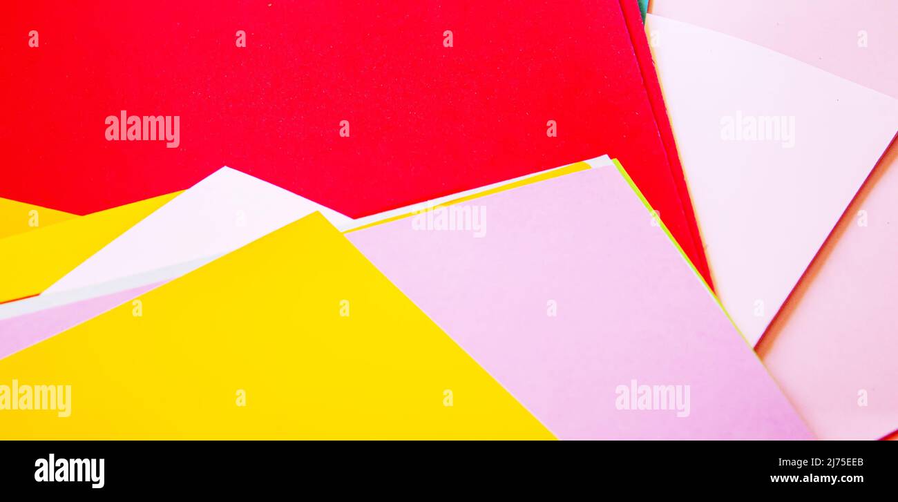 Colored paper texture background. Selective focus abstract Stock Photo ...