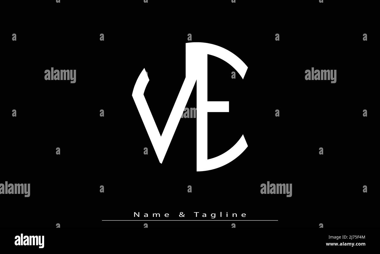 Letter ve logo hi-res stock photography and images - Alamy