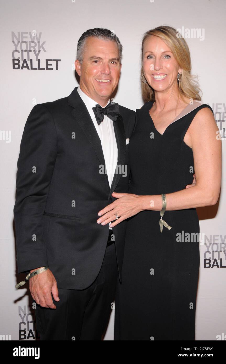 Eric Berridge and Mellisa Berridge attend the New York City Ballet 2022 ...