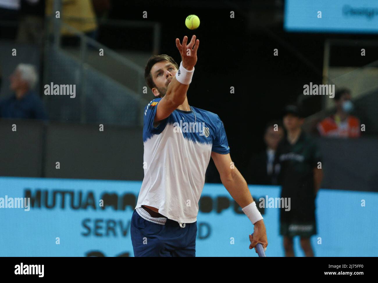 Cameron Norrie of Great Britain during the Mutua Madrid Open 2022 ...