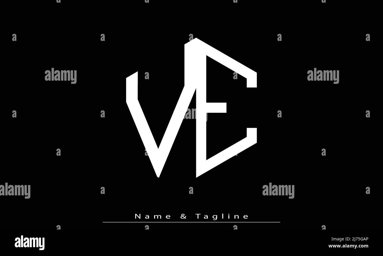 Letter ve logo hi-res stock photography and images - Alamy