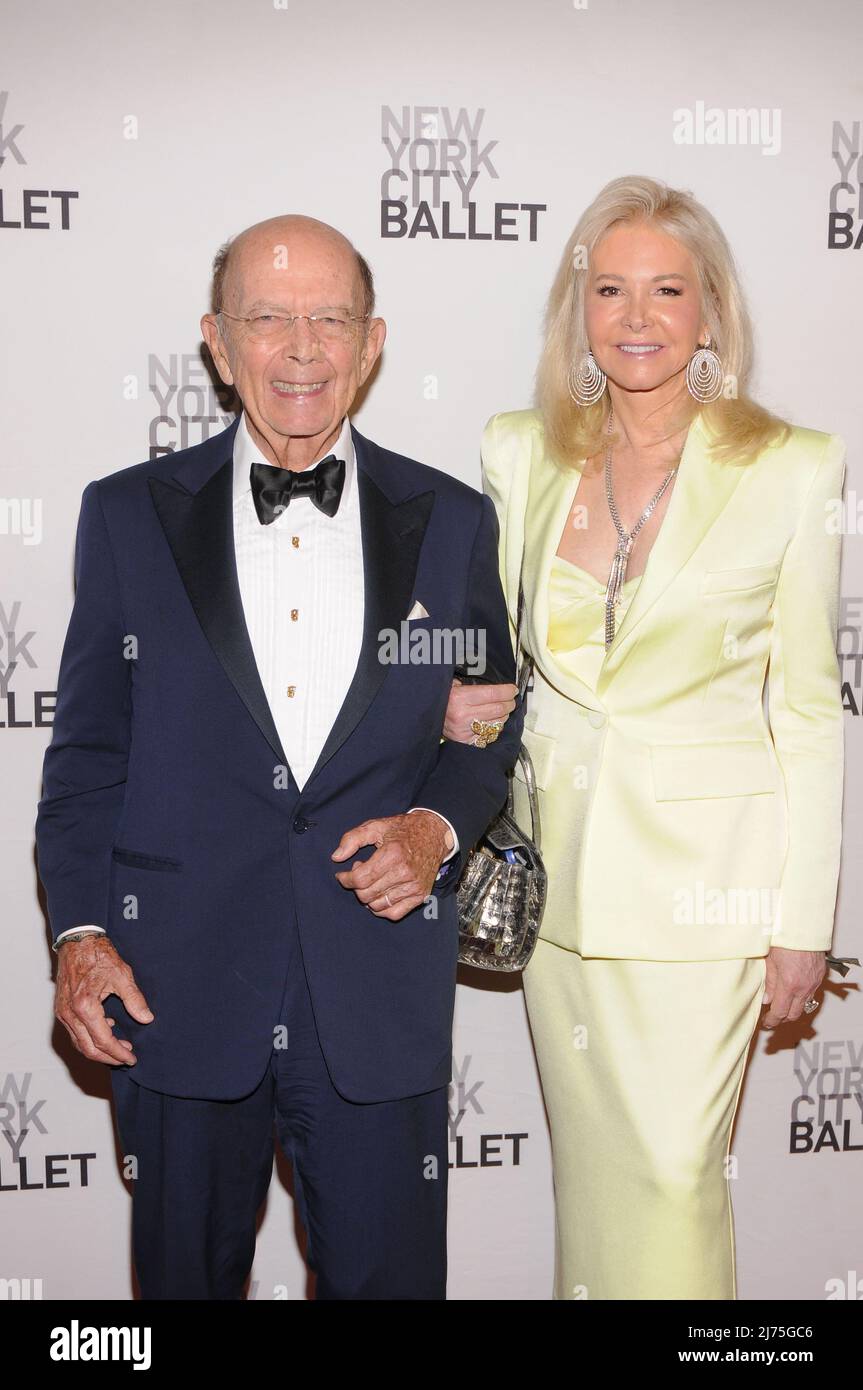 Wilbur Ross and Hilary Ross attends the New York City Ballet 2022 ...