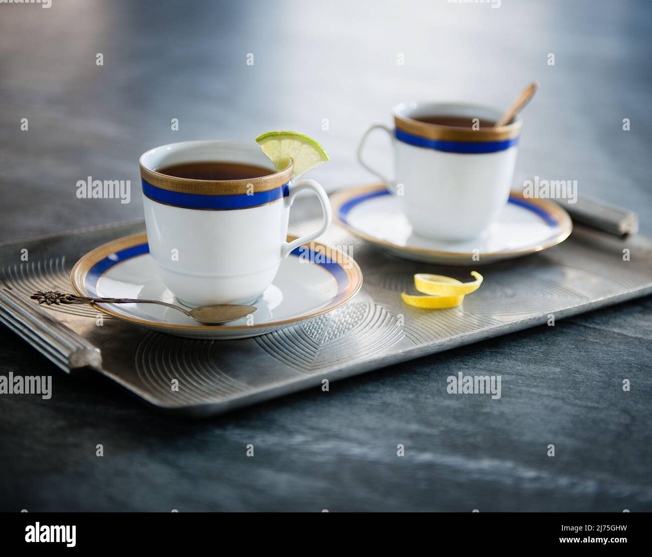 Lemon morning tea hi-res stock photography and images - Alamy