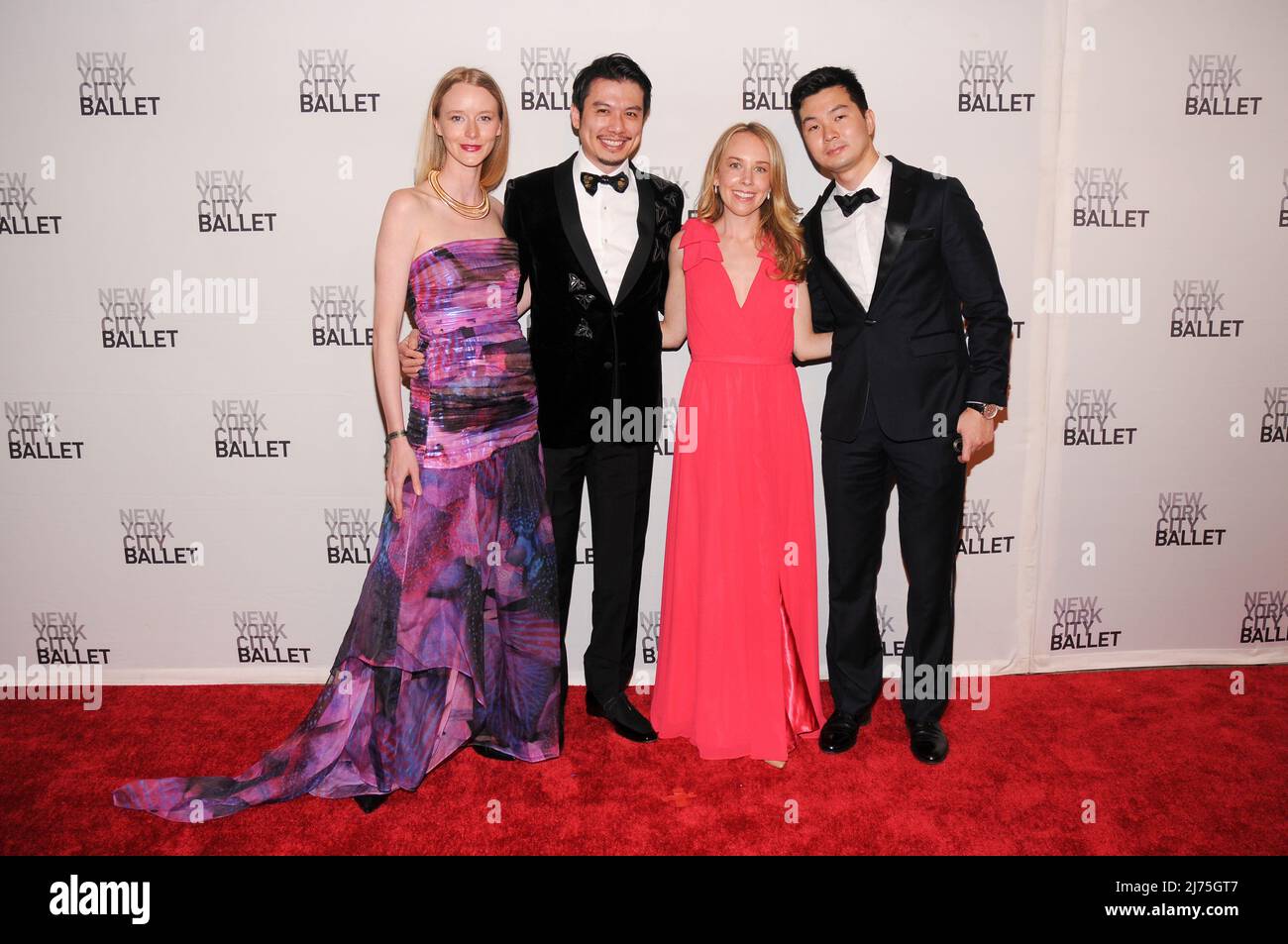 Jay Park, Edythe Hughes, Karl Yeh, and Laura Nizlek attend the New York ...