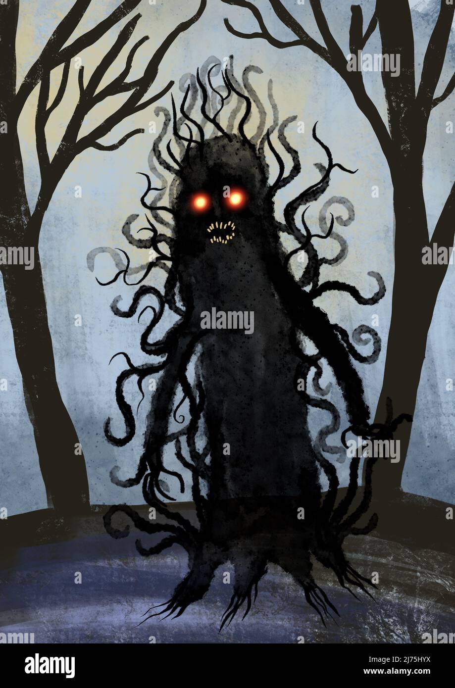 Slender man character hi-res stock photography and images - Alamy