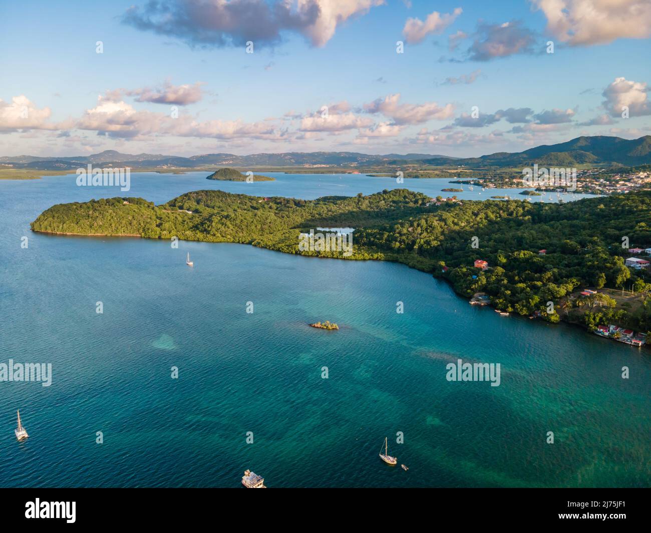 Martinique island aerial hi-res stock photography and images - Alamy