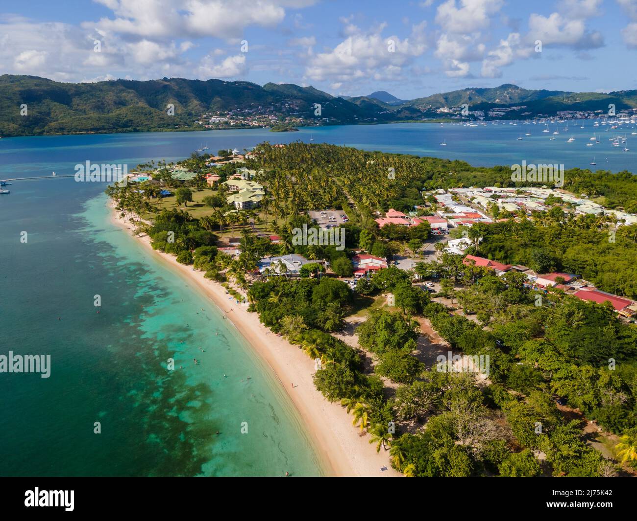 Pointe Marin, Sainte-Anne, Martinique, French Antilles Stock Photo - Alamy