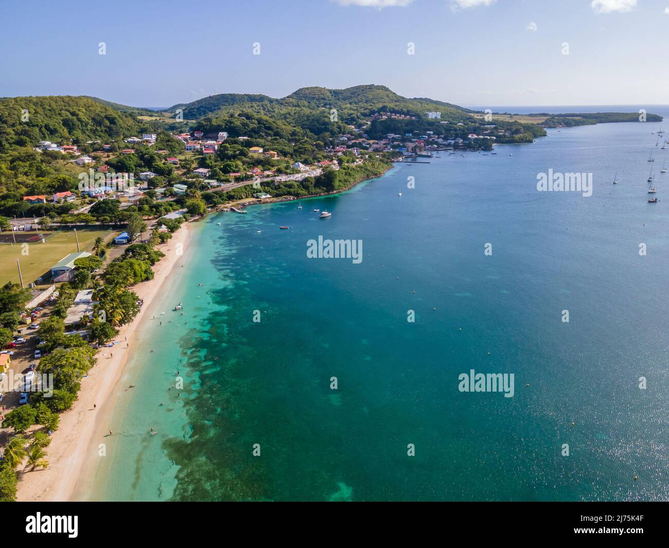 Pointe Marin, Sainte-Anne, Martinique, French Antilles Stock Photo - Alamy