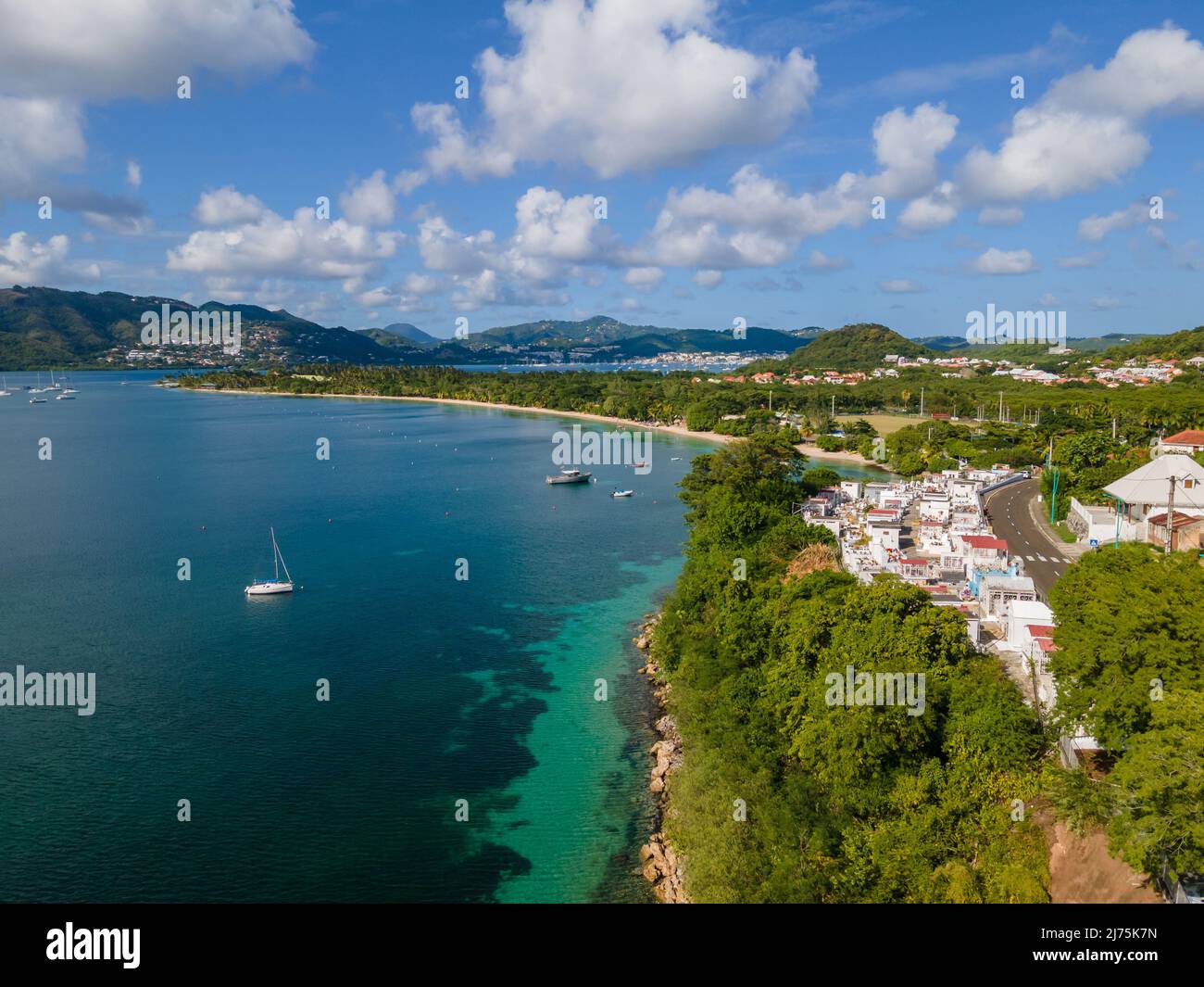 Pointe Marin, Sainte-Anne, Martinique, French Antilles Stock Photo - Alamy