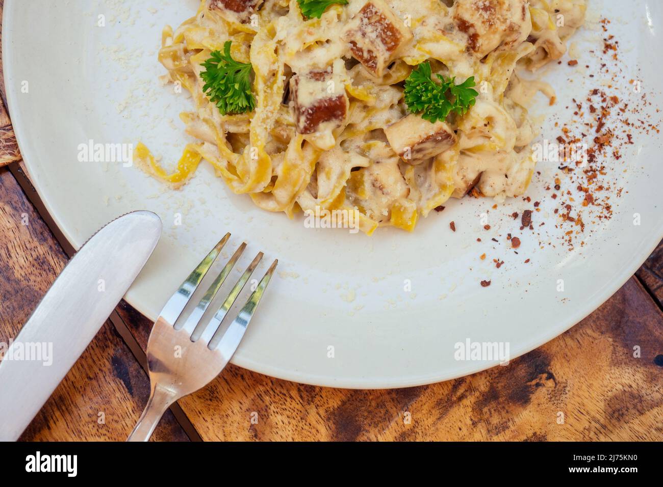 Rome restaurant plate hi-res stock photography and images - Alamy