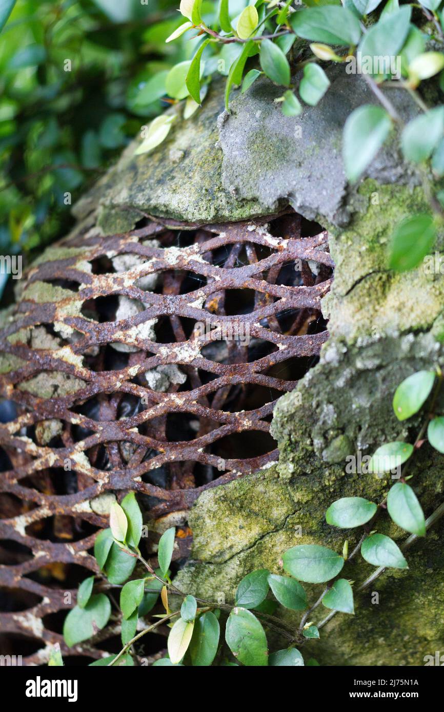 metal in nature Stock Photo - Alamy