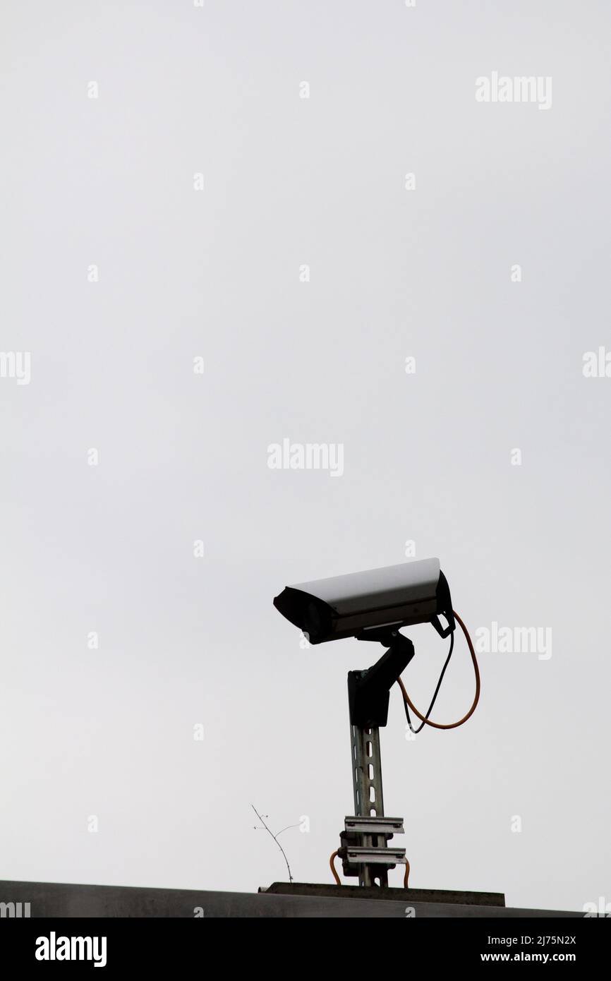 London CCTV camera Stock Photo - Alamy