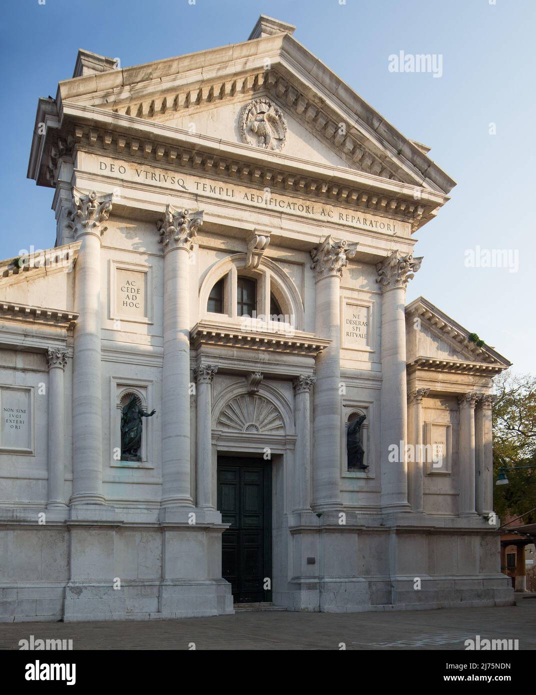 Italien Venedig San Francesco della Vigna -360 Fassade 1562-72 von ...