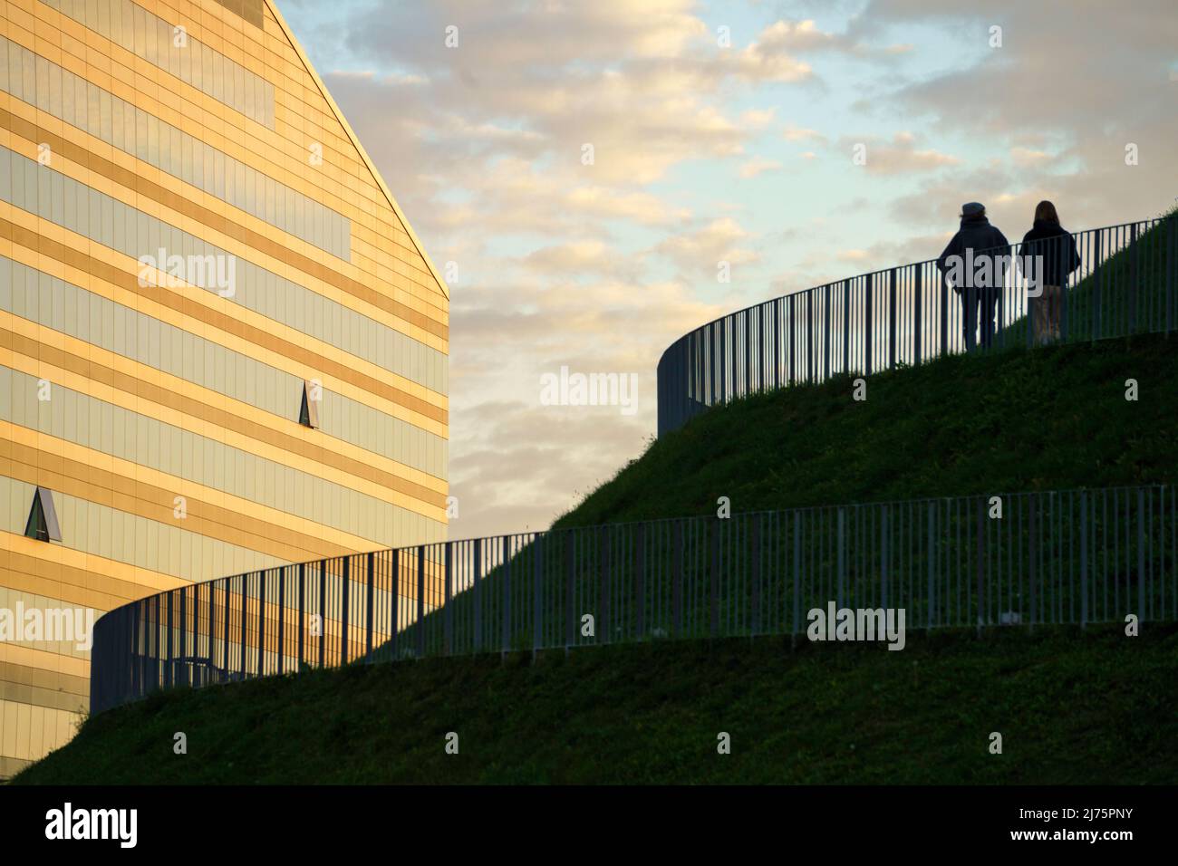 Modern office building at Portello park, Milan, Lombardy Italy Stock ...