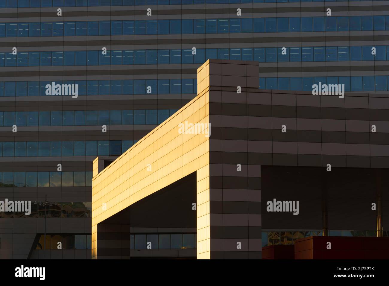 Modern office building at Portello park, Milan, Lombardy Italy Stock ...