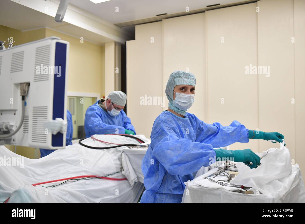 Moscow hospital burdenko hi-res stock photography and images - Alamy