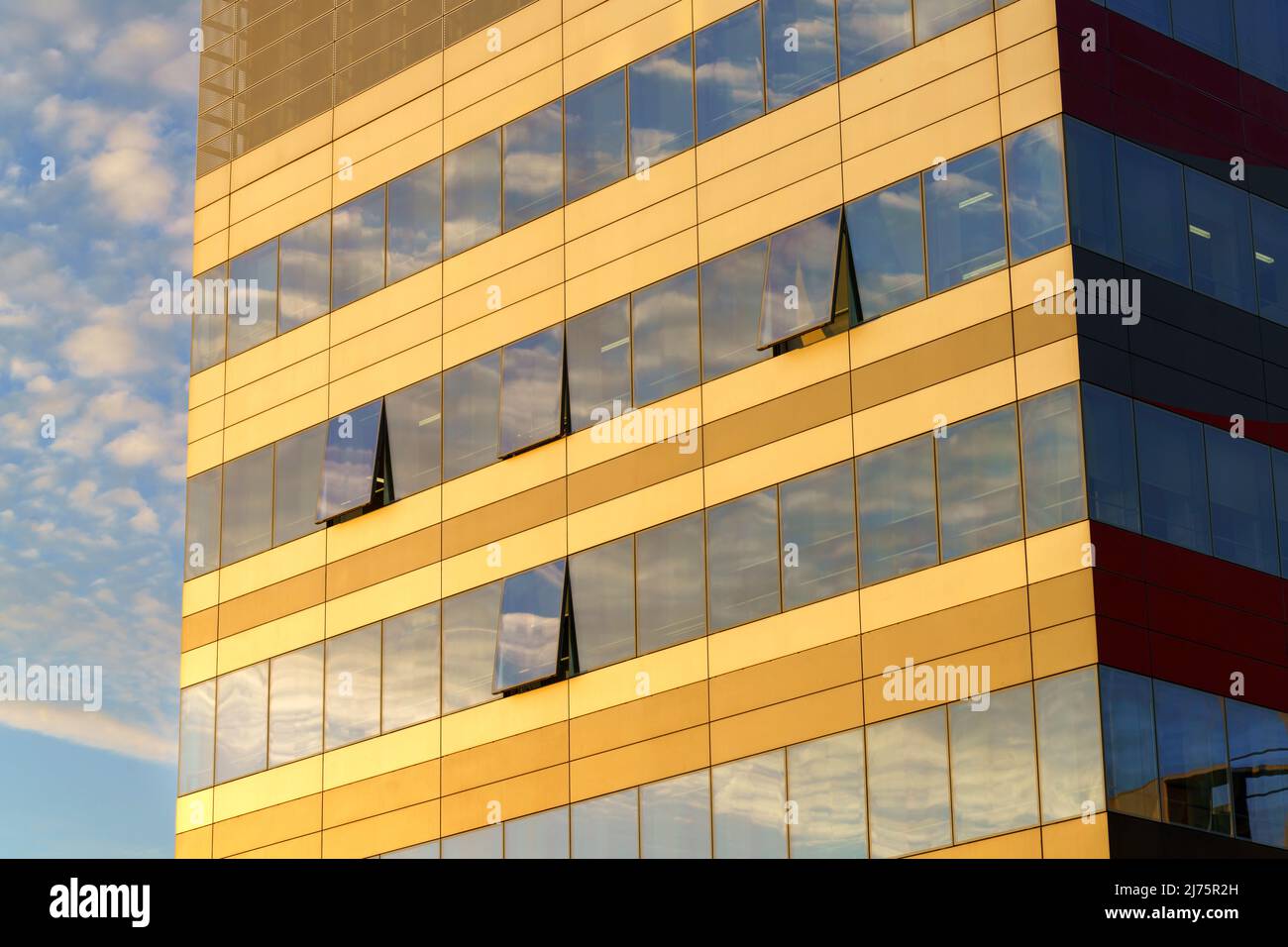 Modern office building at Portello park, Milan, Lombardy Italy Stock ...