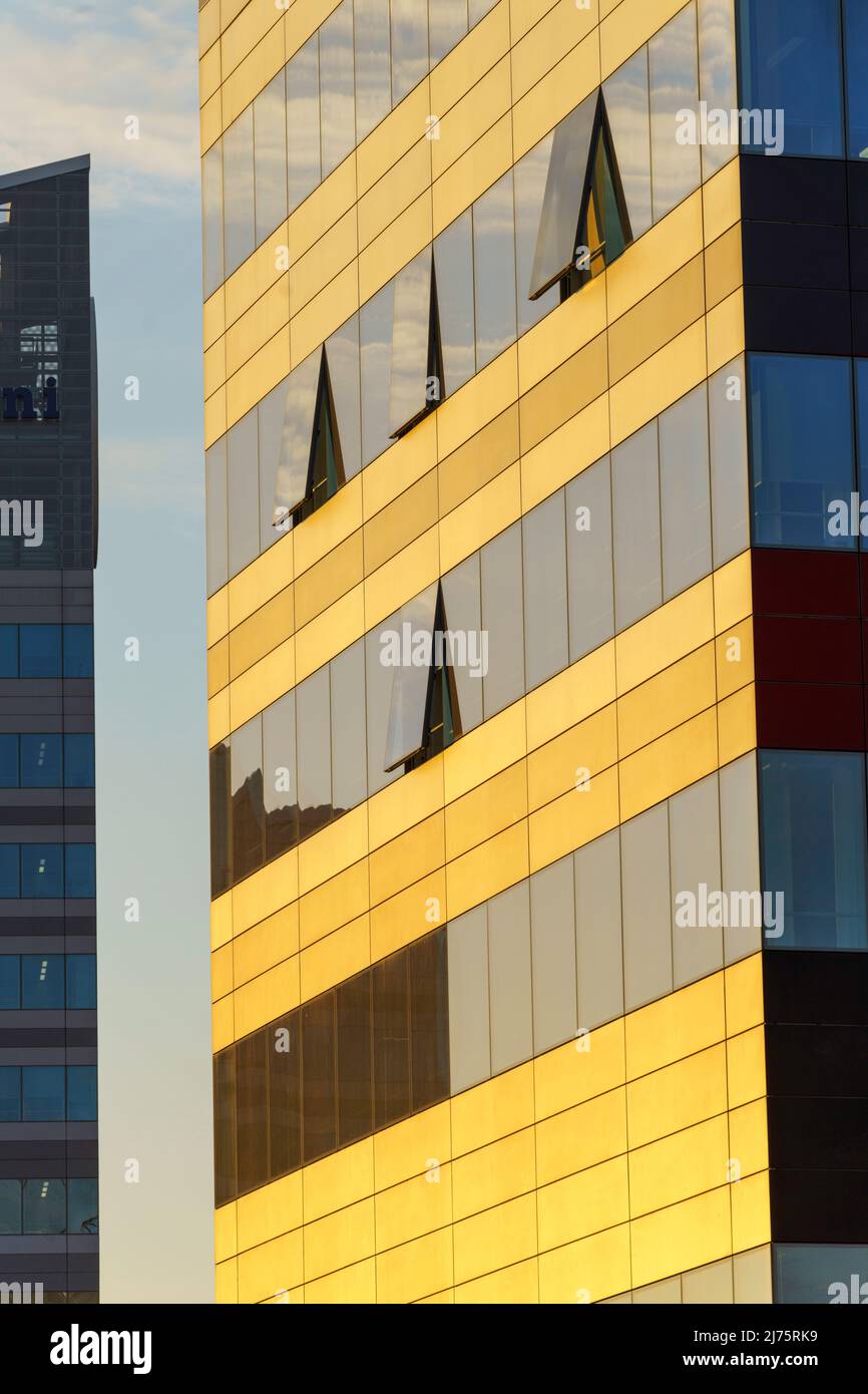 Modern office building at Portello park, Milan, Lombardy Italy Stock ...