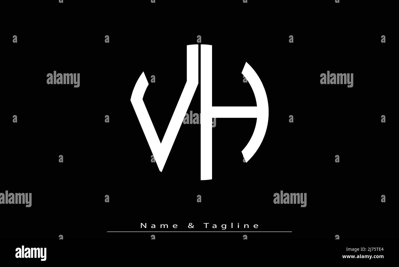 Letter vh Stock Vector Images - Alamy