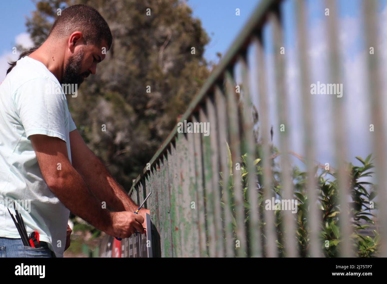 RJ - Rio de Janeiro - 05/06/2022 - RIO, NGO RIO DE PAZ - Members of the ...