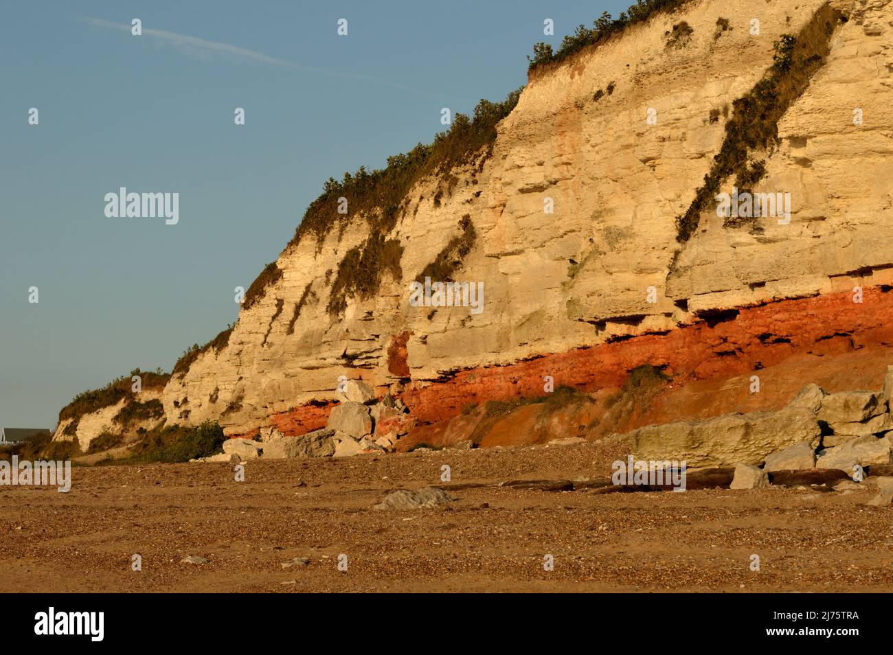 Hunstanton red chalk layer hi-res stock photography and images - Alamy