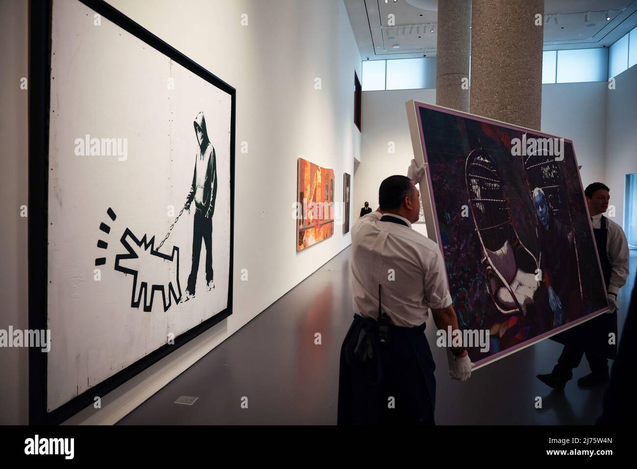 Choose your weapon banksy hi-res stock photography and images - Alamy