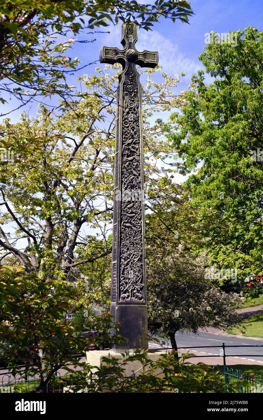 The Armstrong Cross, Rothbury, Northumberland Stock Photo - Alamy