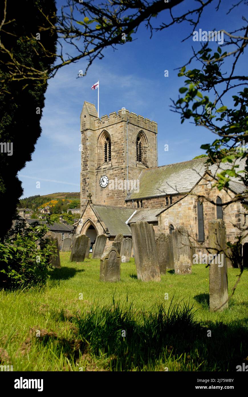 All Saints Church, Rothbury, Northumberland Stock Photo - Alamy