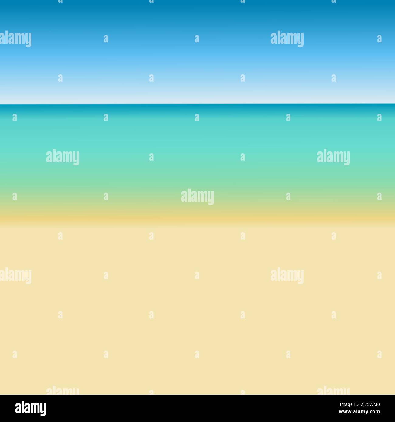 Beach, coast, sea surf, gradient background. Sea sky sand sea foam ...