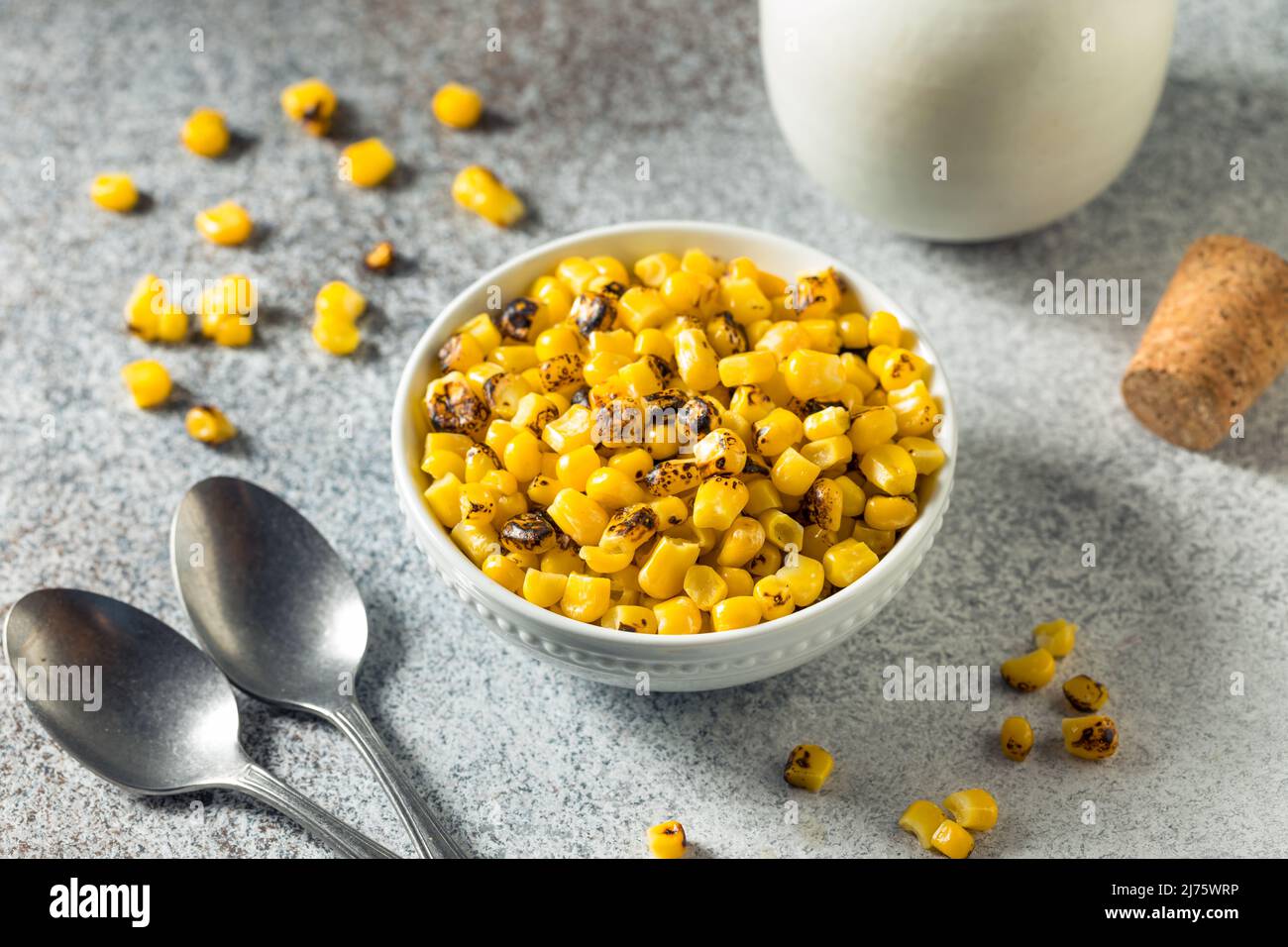 Roasted corn kernal hi-res stock photography and images - Alamy