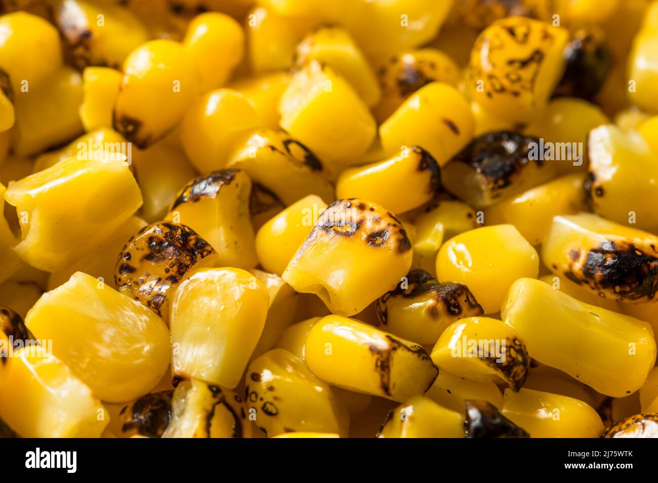 Homemade Roasted Sweet Corn Kernals in a Bowl Stock Photo - Alamy