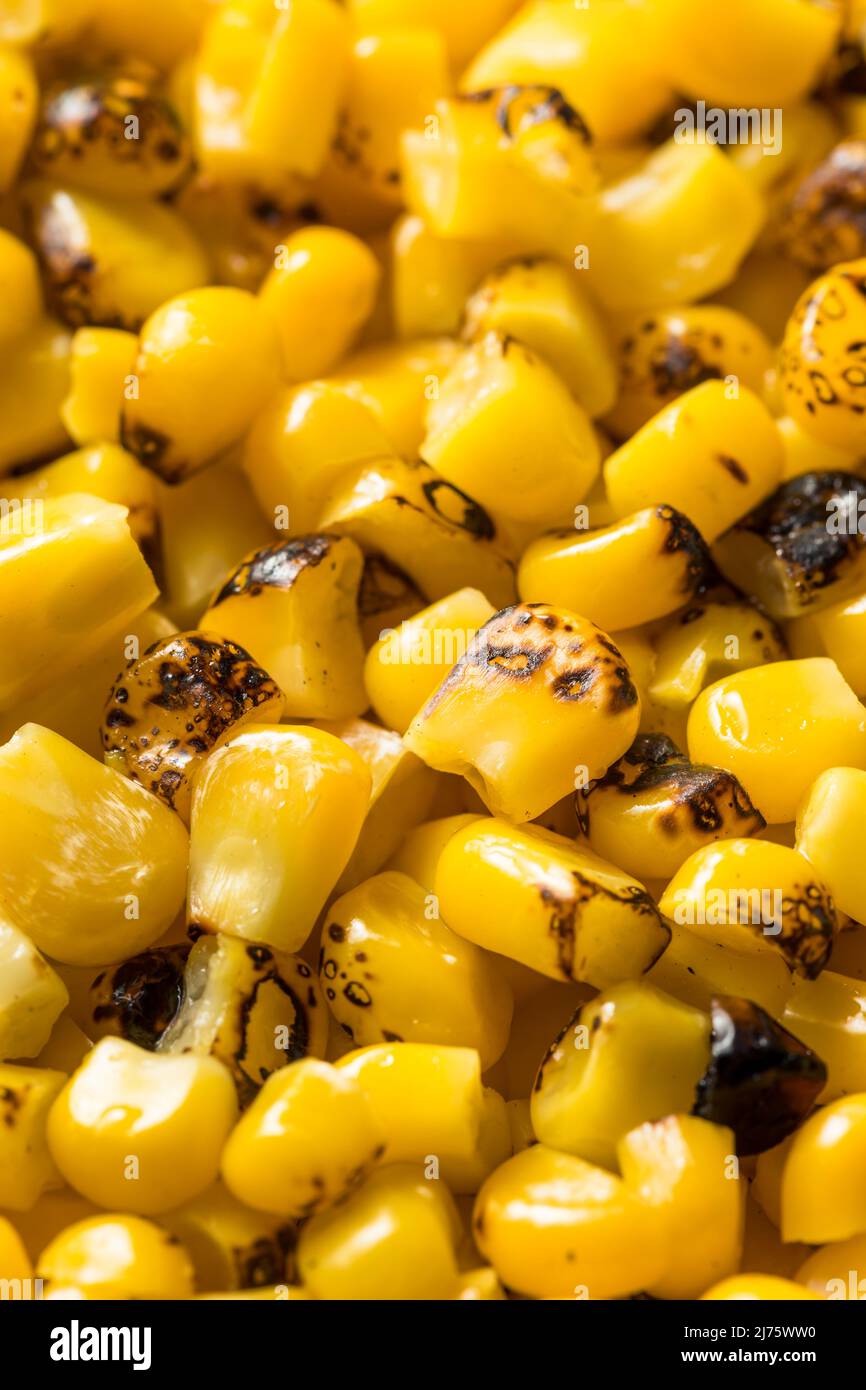Homemade Roasted Sweet Corn Kernals in a Bowl Stock Photo - Alamy