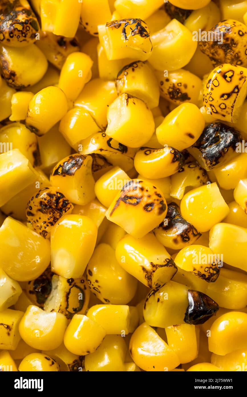 Homemade Roasted Sweet Corn Kernals in a Bowl Stock Photo - Alamy