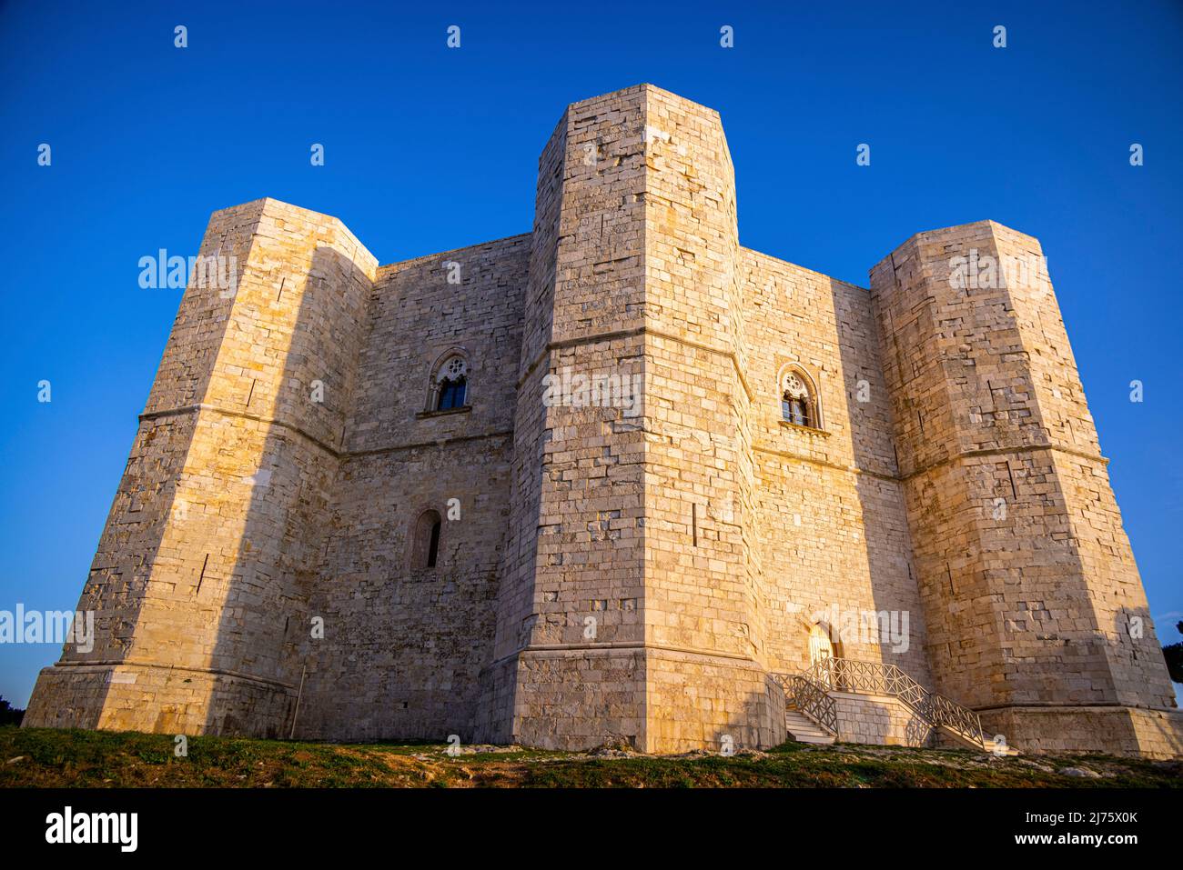 Castel del Monte in Apulia Italy is a popular landmark and tourist ...