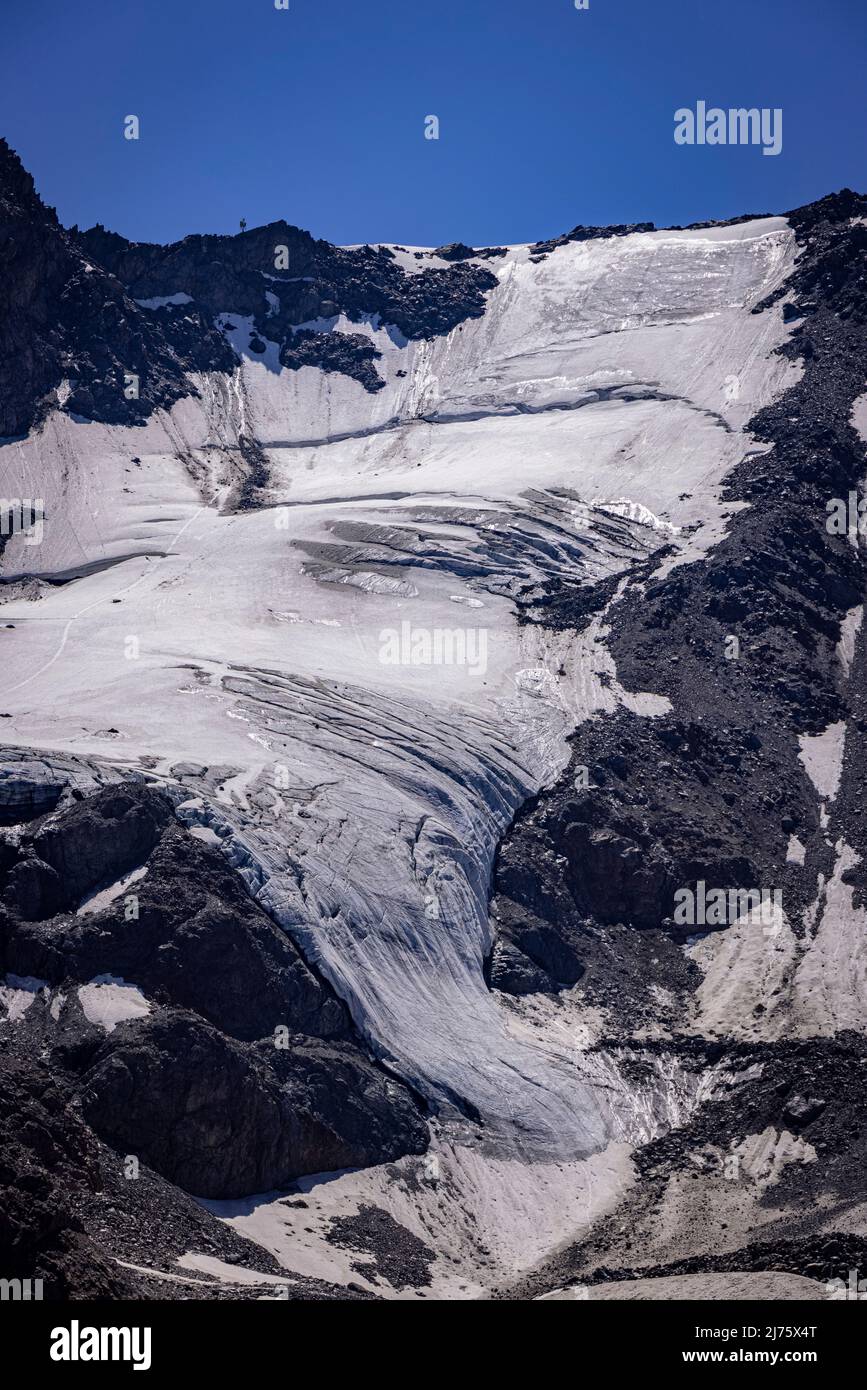 Kaunertal glacier in the austrian alps hi-res stock photography and ...