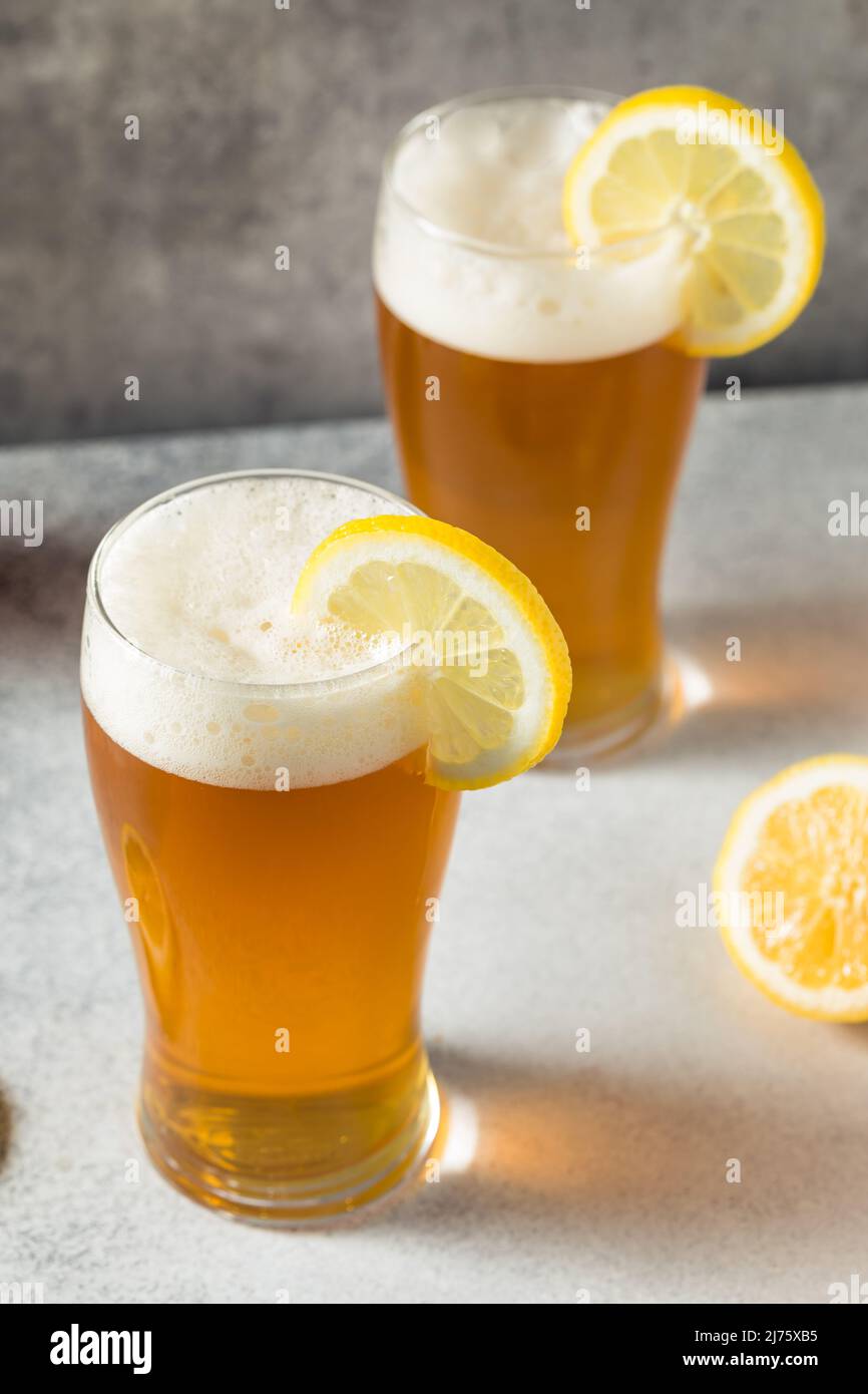 Lemon beer shandy hi-res stock photography and images - Alamy