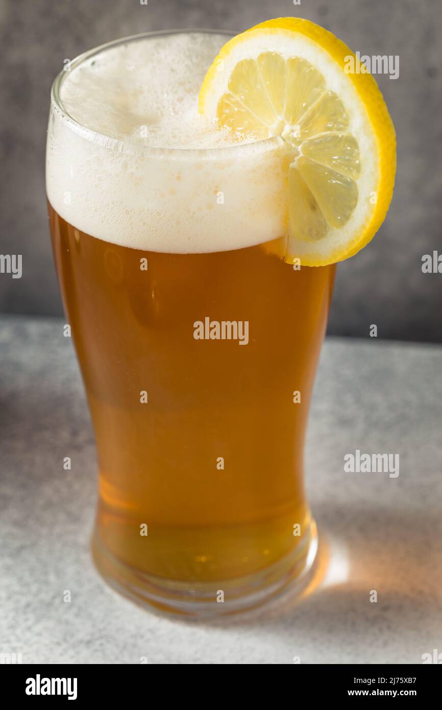Lemon beer shandy hi-res stock photography and images - Alamy