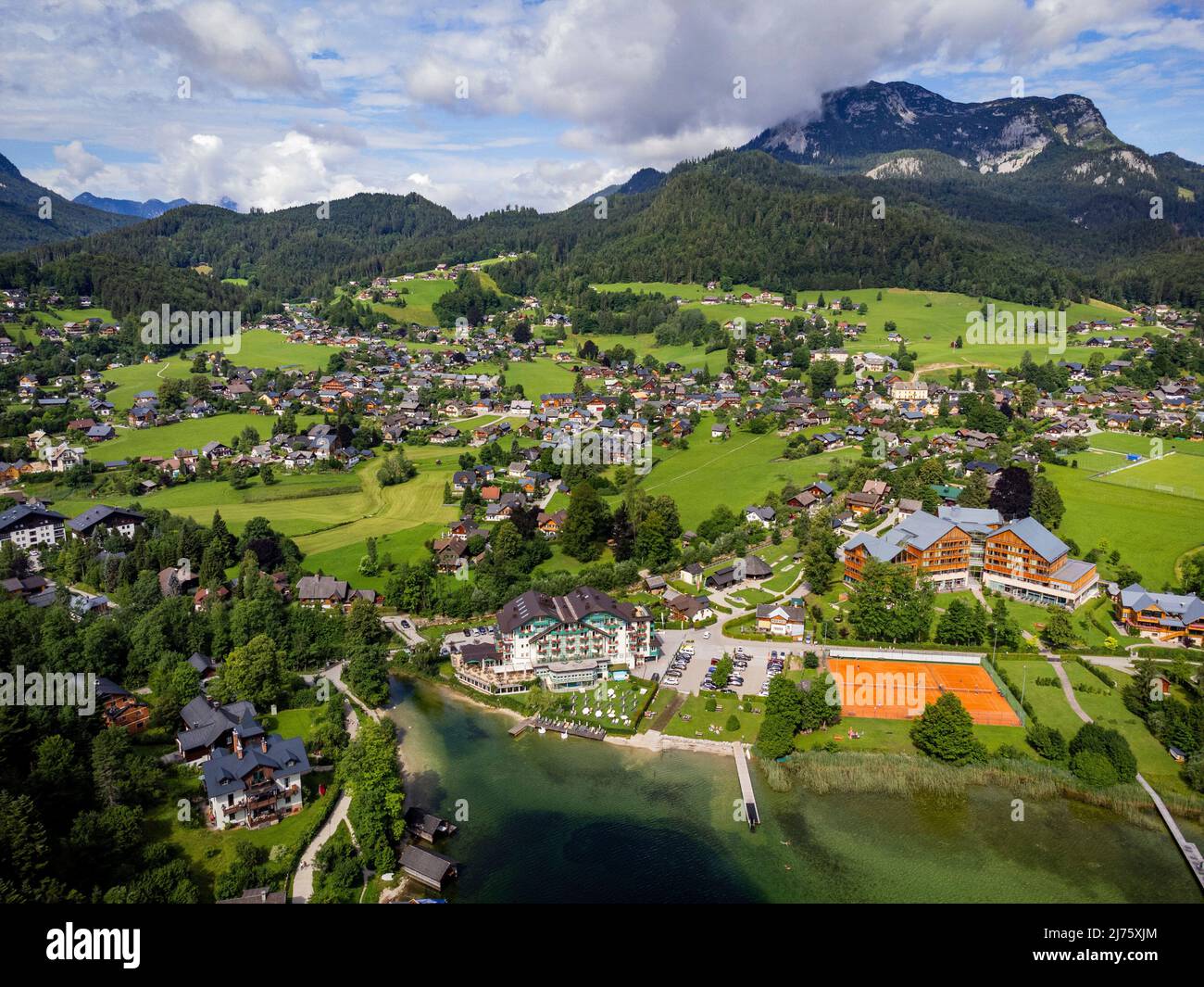 The village of Altaussee in Austria Stock Photo - Alamy