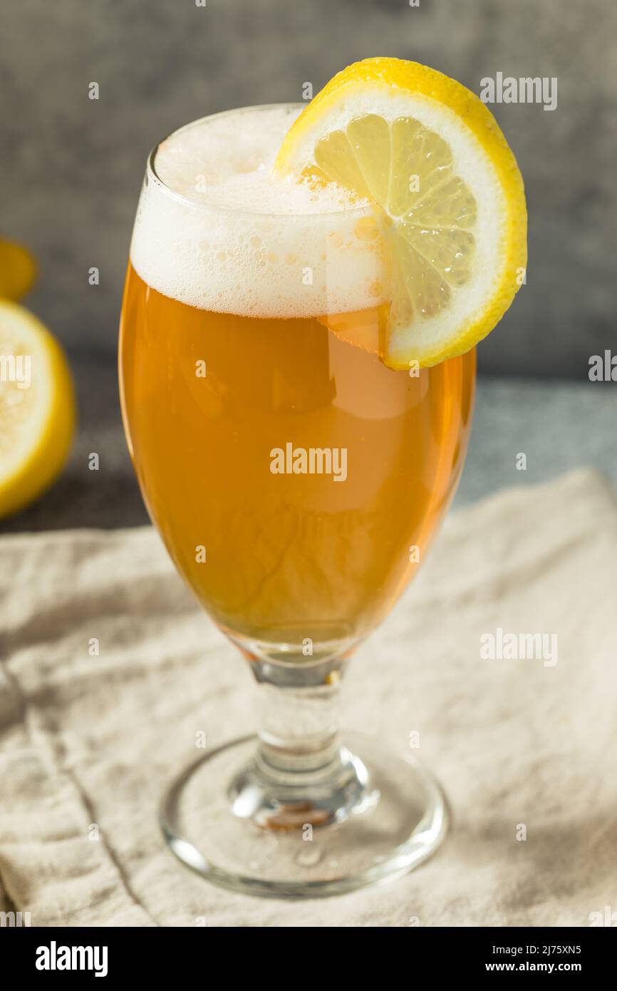 Lemon beer shandy hi-res stock photography and images - Alamy