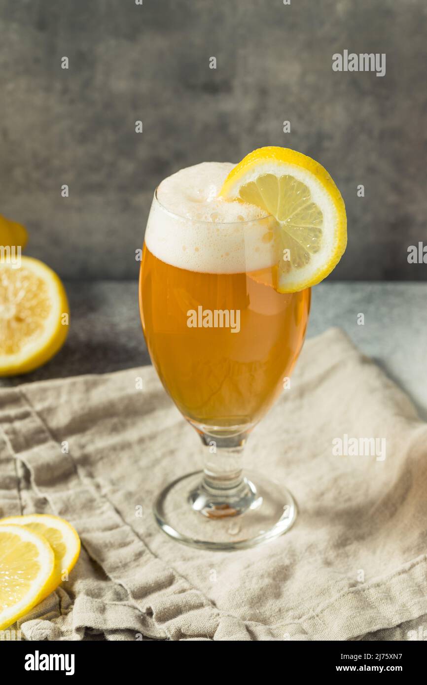 Lemon beer shandy hi-res stock photography and images - Alamy