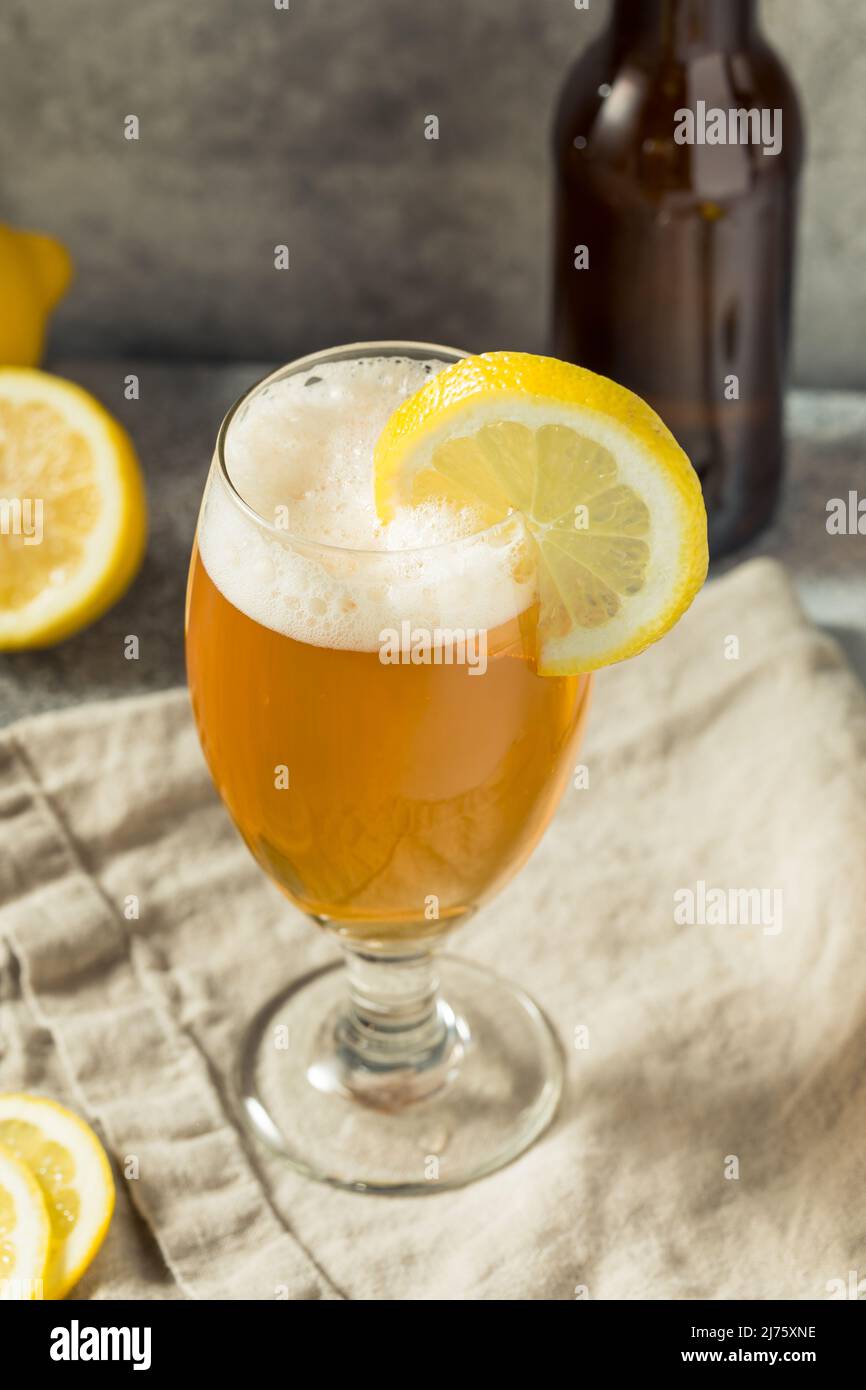 Lemon beer shandy hi-res stock photography and images - Alamy