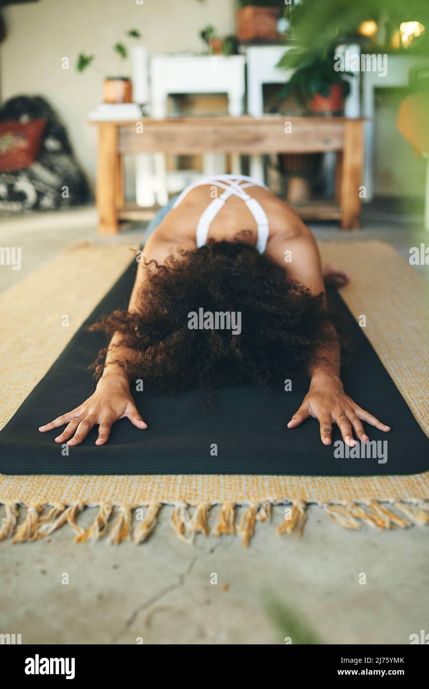 Maintaining peace of mind and body Stock Photo - Alamy