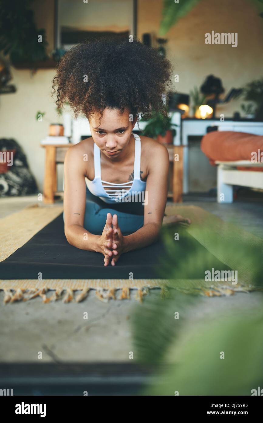 I'm always pushing myself so I can reach my goals Stock Photo - Alamy